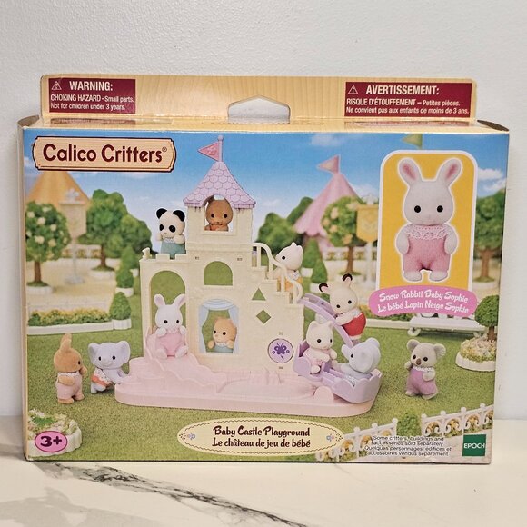 calico critters | Toys | Calico Critters Baby Castle Playground Set ...